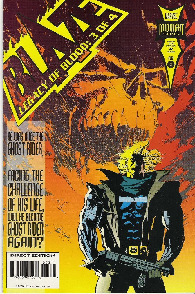 Blaze: Legacy of Blood #1-4 (1993) unread complete set Johnny Blaze ...