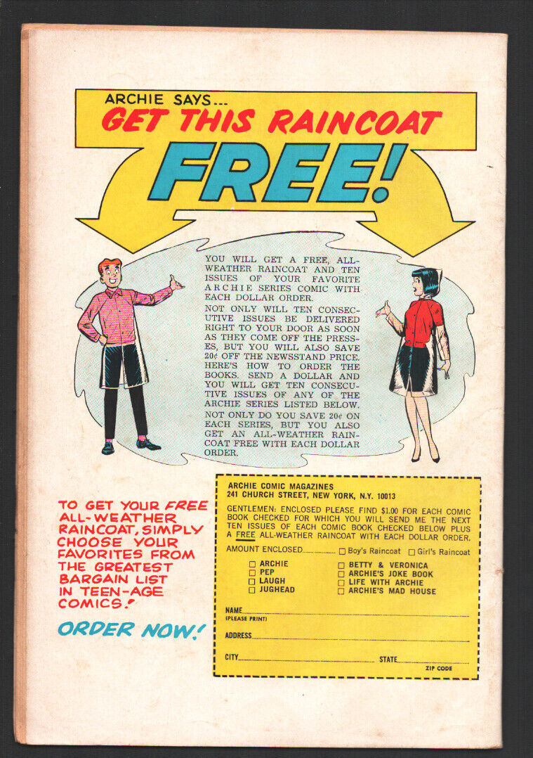 Archie's Mad House #47 1966-Captain Sprocket story-Sci-fi themes-VG ...