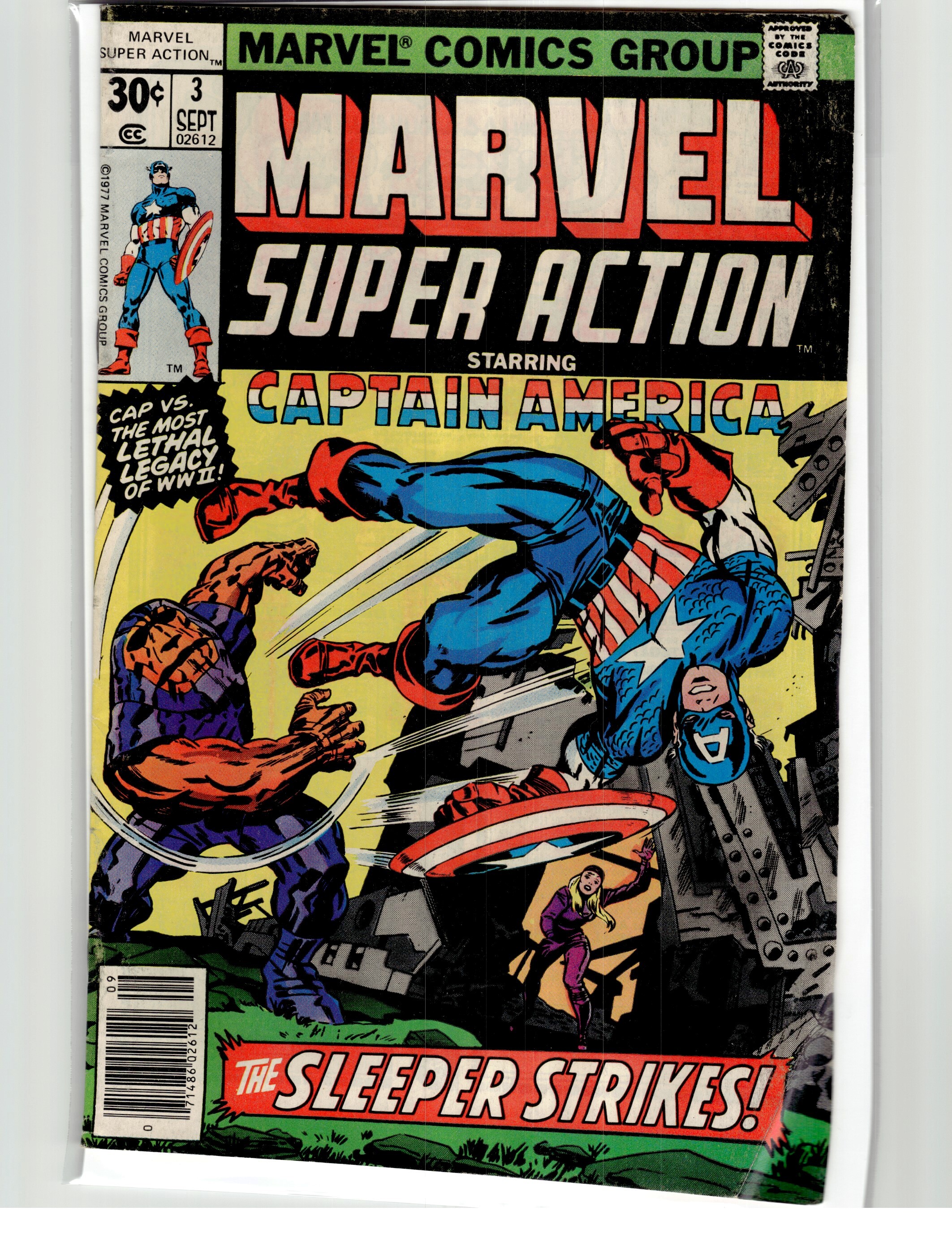 Marvel Super Action #3 (1977) Captain America | Comic Books - Bronze ...