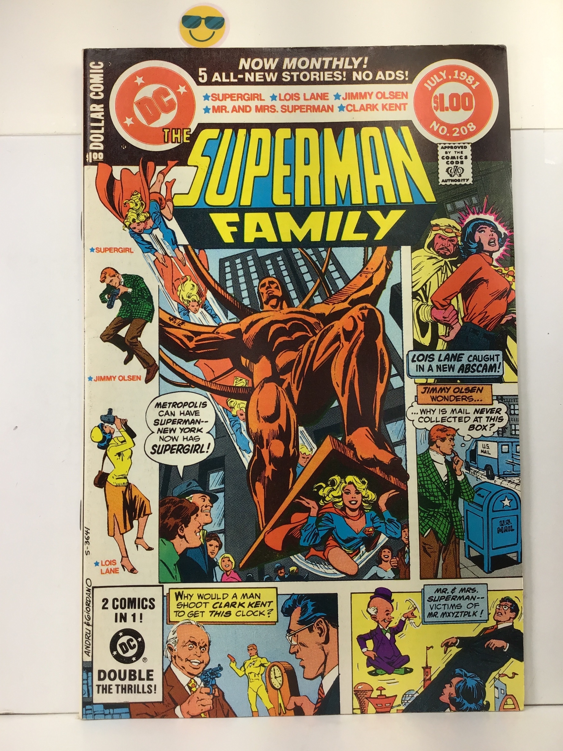 The Superman Family #208 (1981) NM Supergirl, Krypto , Lois Lane | Comic Books - Bronze Age, DC ...