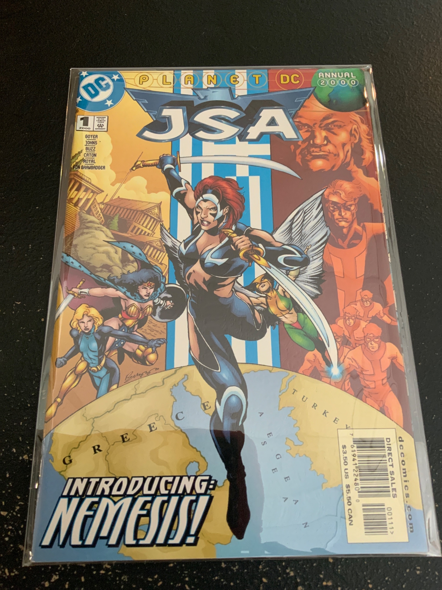 JSA Annual Direct Edition (2000) | Comic Books - Modern Age, DC Comics ...