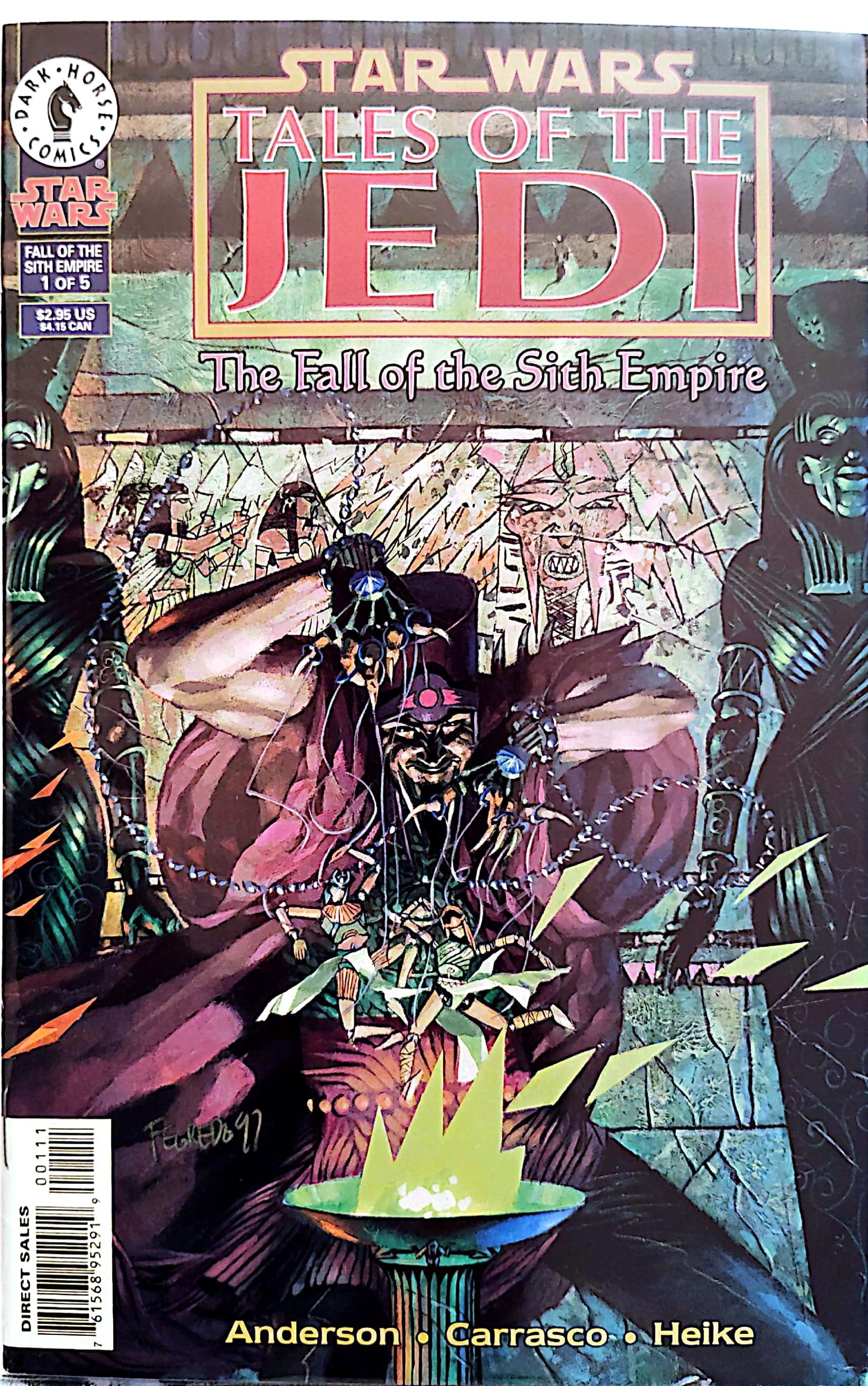 Star Wars: Tales of the Jedi - The Fall of the Sith Empire #1 (1997 ...