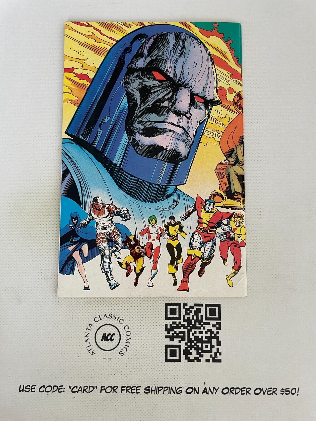 Marvel & DC Present # 1 NM- Comic Book Uncanny X-Men New Teen Titans 8 ...
