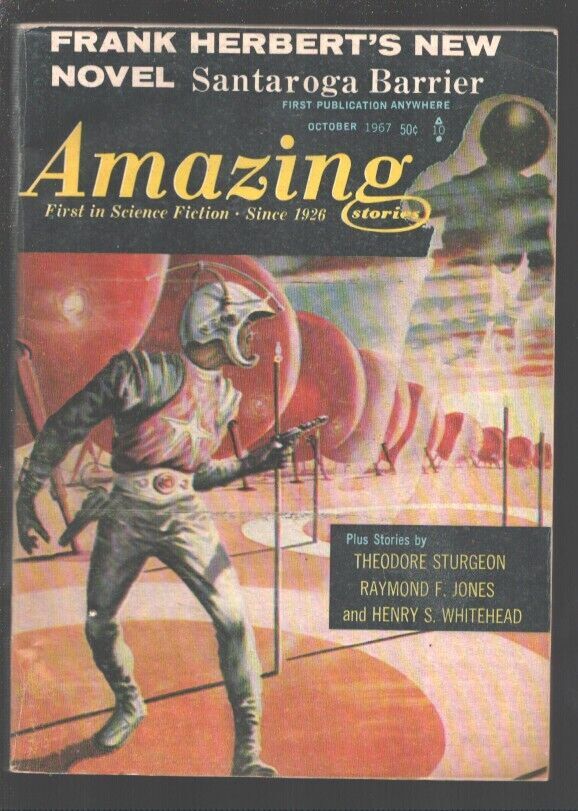 PULP: Amazing Stories 10/1967-Ultimate-Theodore Sturgeon-Frank Herbert-Gray ... | Comic Books ...