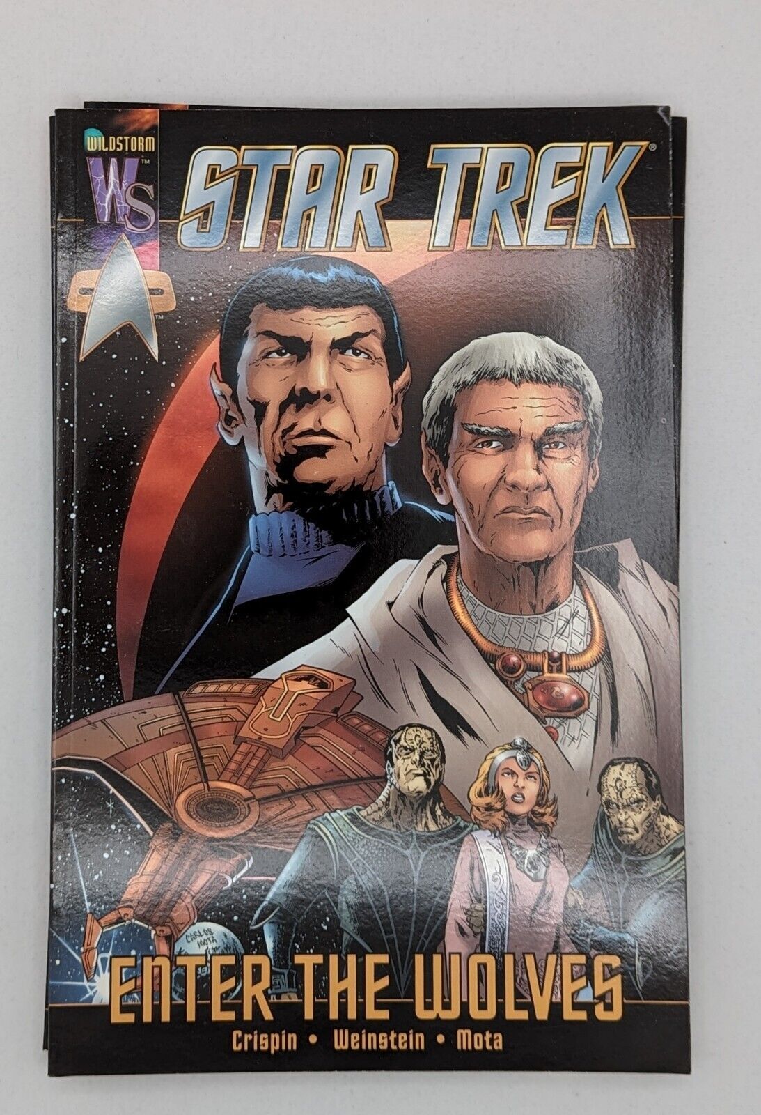 Star Trek: Enter the Wolves Graphic Novel (1994) Wildstorm | Comic ...