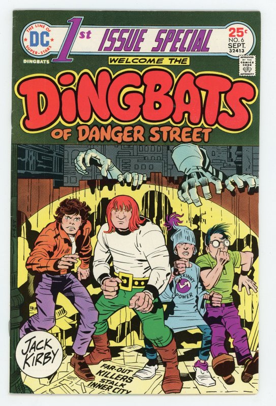 1st Issue Special #6 Jack Kirby 1st Dingbats of Danger Street VF+ ...