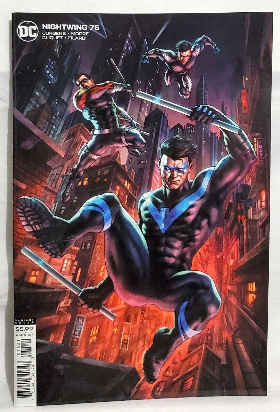 NIGHTWING #73 - 77 Alan Quah Minimal Trade Variant Covers (DC 2020 ...