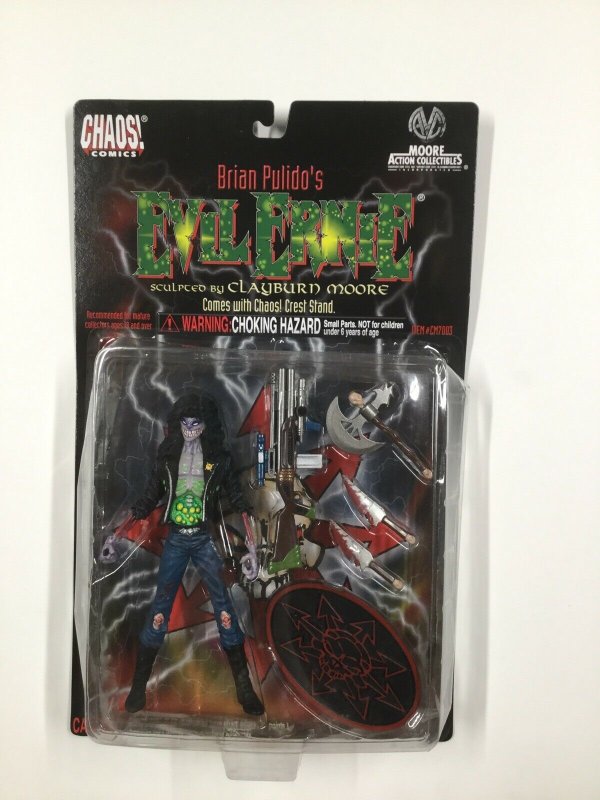 Evil Ernie With Damaged Bubble Action Figure Chaos Comics Moore ...