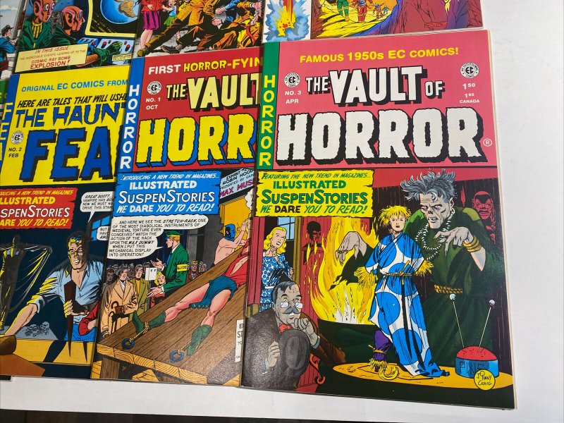 Tales From The Crypt Vault Of Horror Haunt - 8 Book Lot Russ Cochran ...