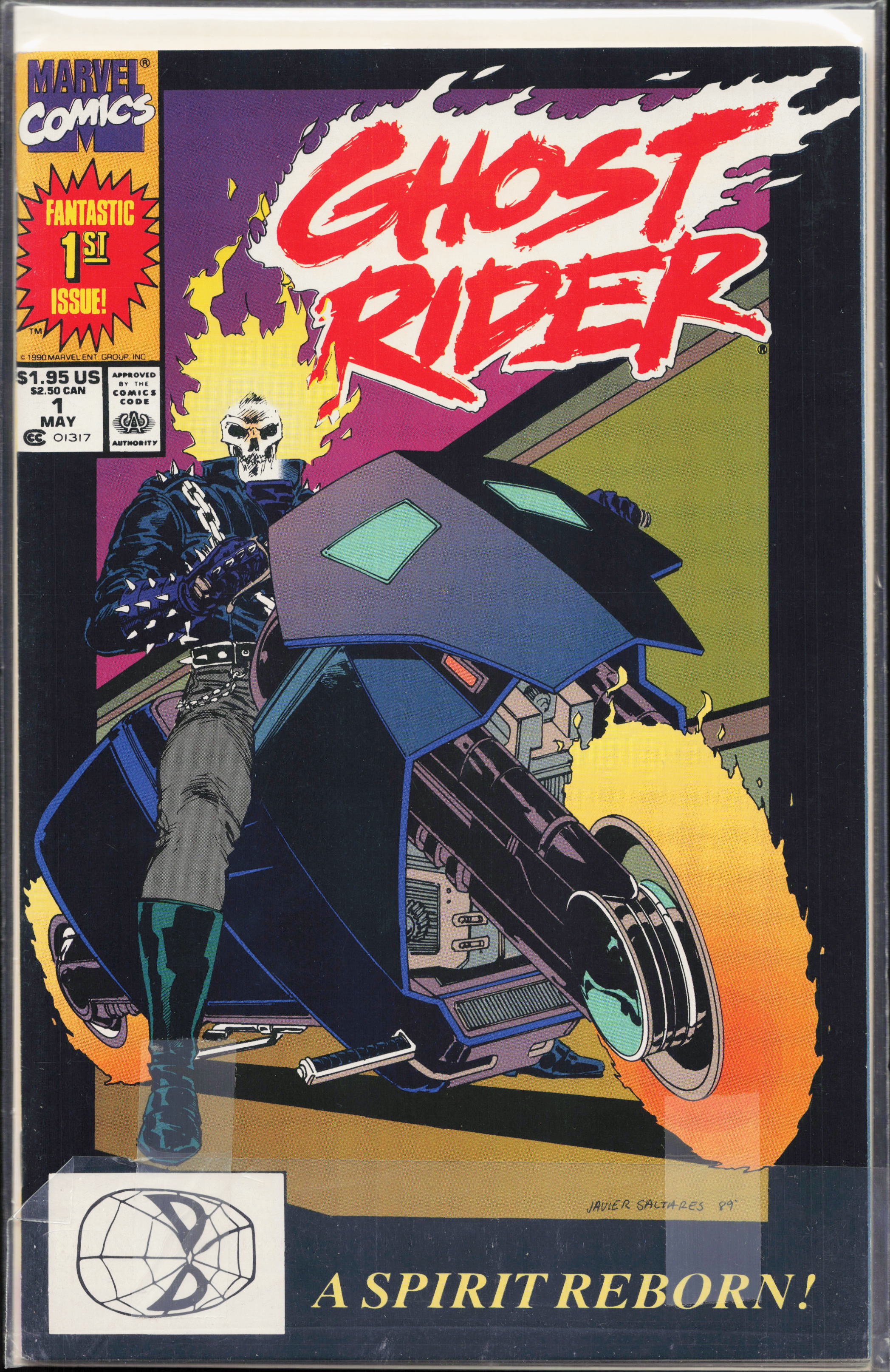 Ghost Rider #1 (1990) Ghost Rider [Key Issue] | Comic Books - Copper ...