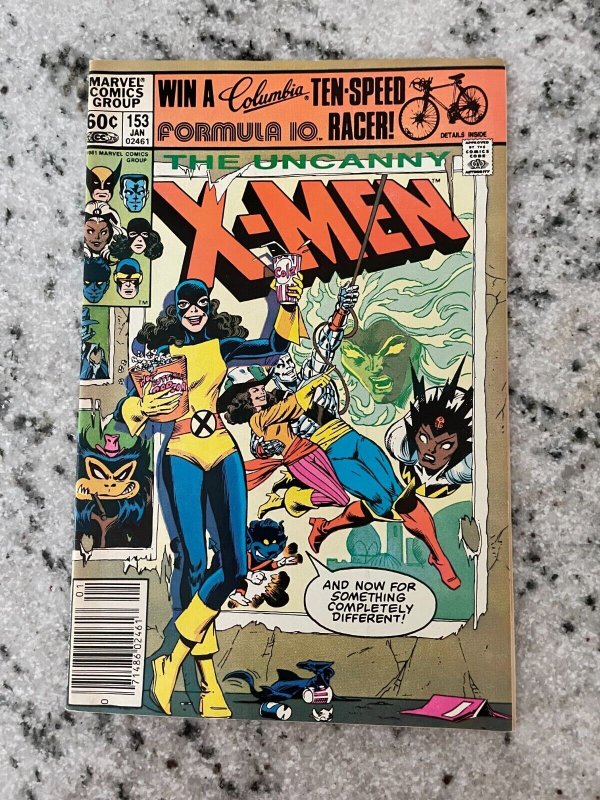 Uncanny X-Men # 153 NM- Marvel Comic Book Wolverine Storm Colossus ...