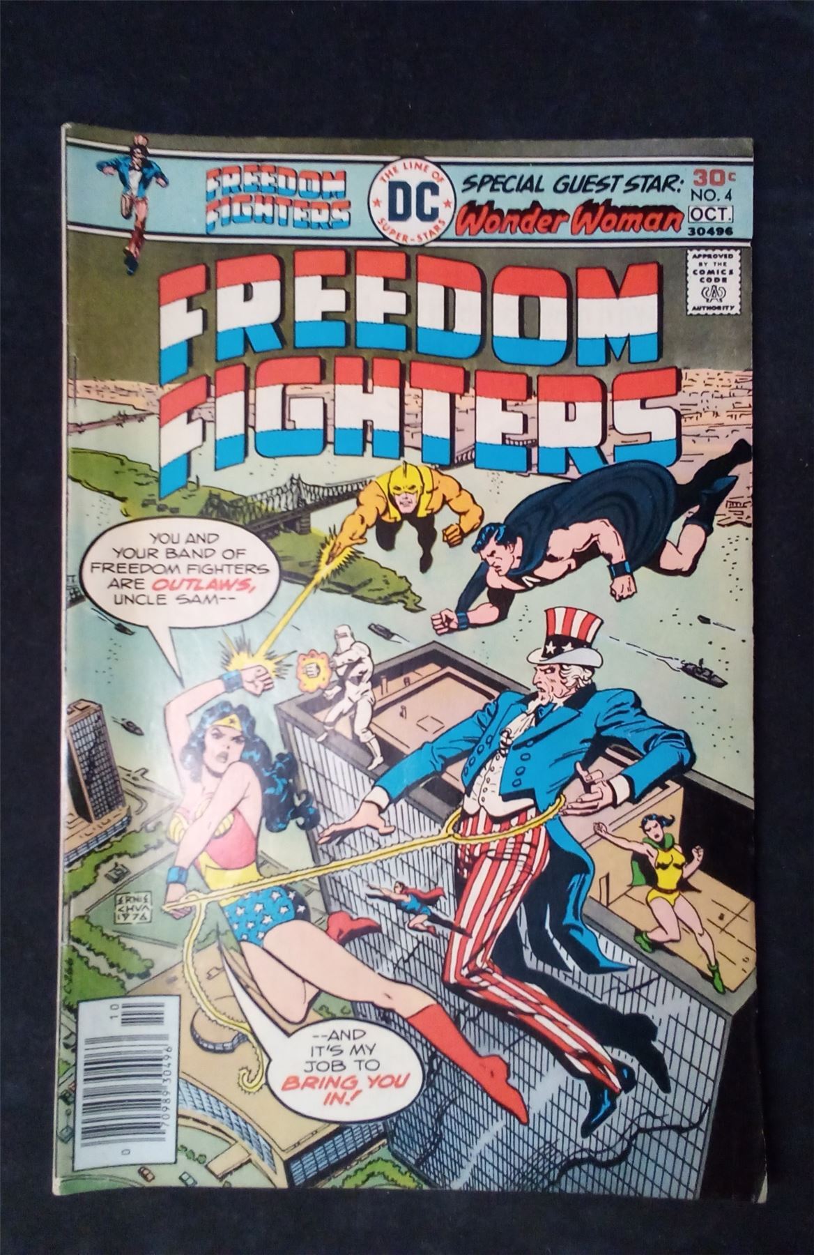 Freedom Fighters #4 1976 dc-comics Comic Book dc-comics Comic Book ...