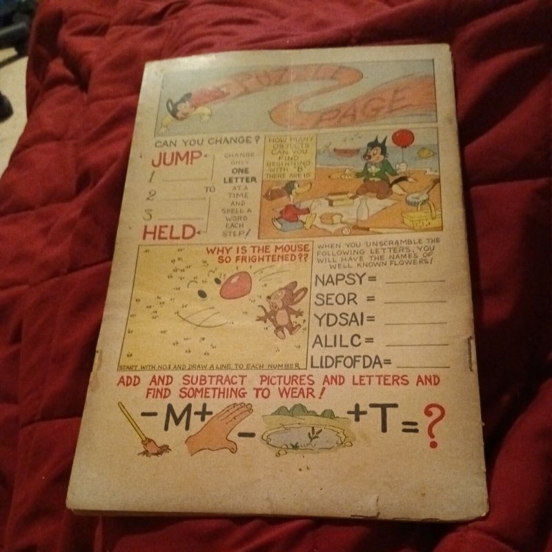 Terry Toons 60 Timely Comic 1947 Early Appearance Mighty Mouse 1st ...