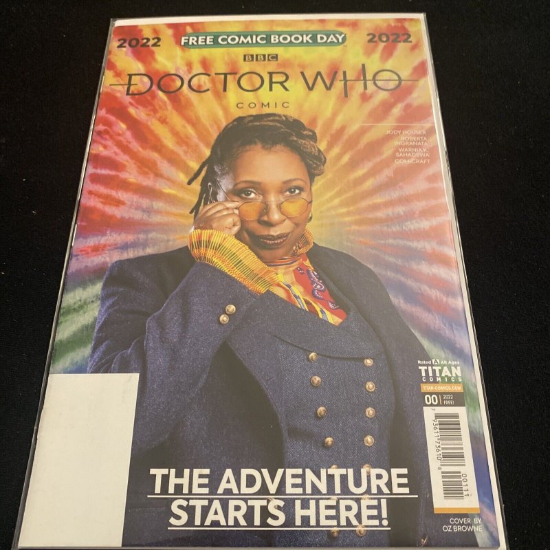 TITAN COMICS FCBD (2022) Doctor WHO HOUSER INGRANATA *New Doctor ...