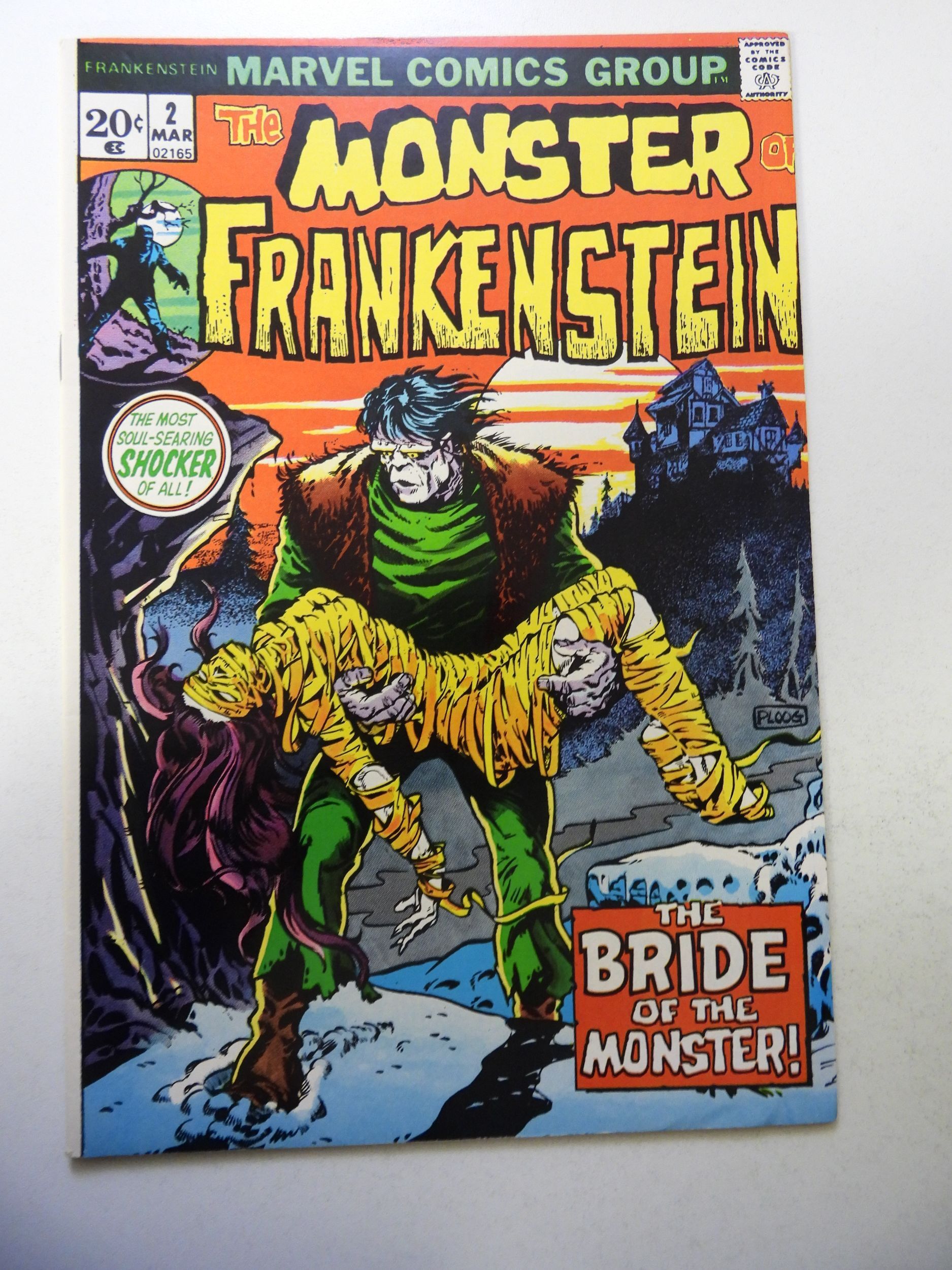 The Frankenstein Monster #2 (1973) FN+ Condition | Comic Books - Bronze ...