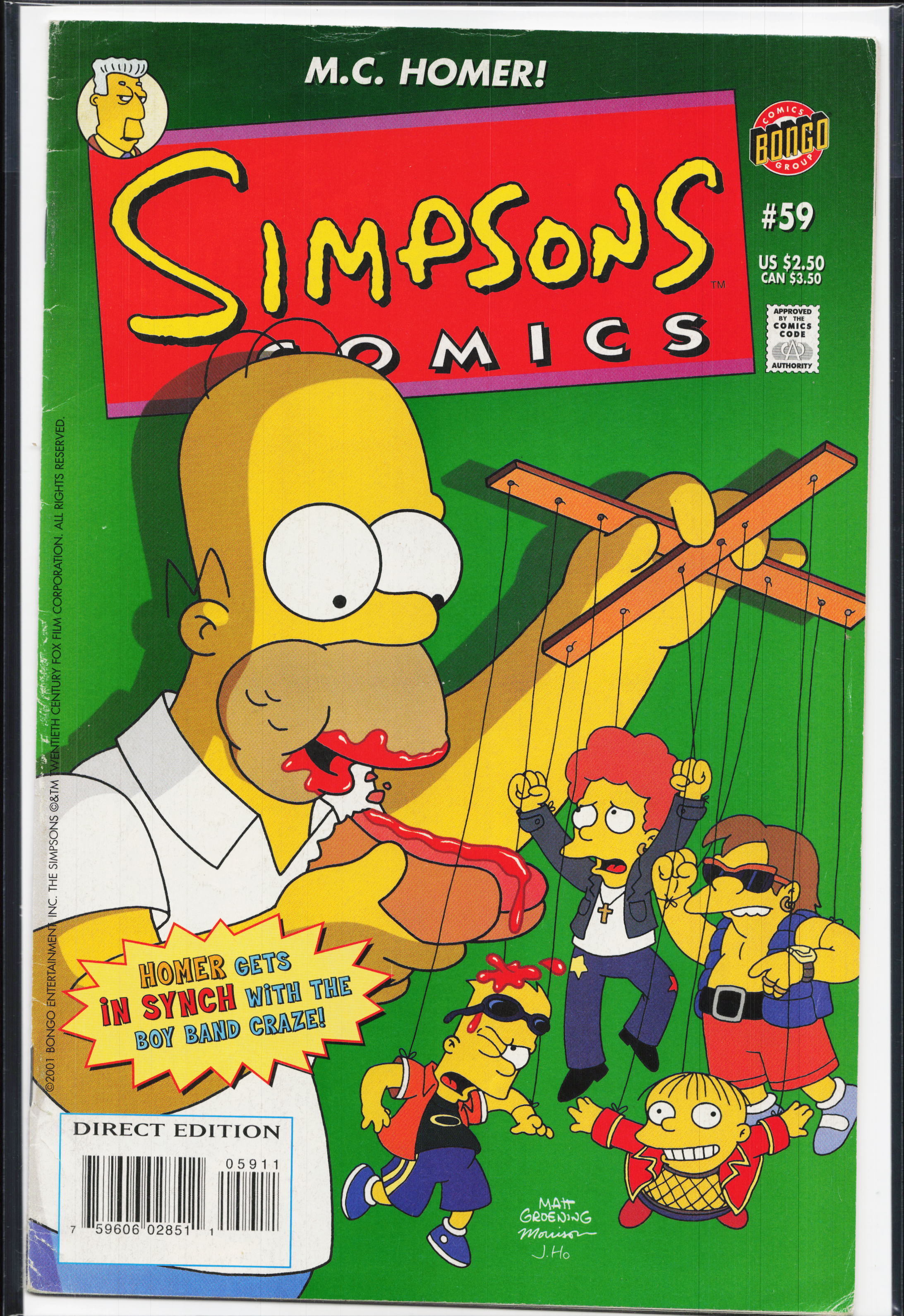 Simpsons Comics #59 (2001) The Simpsons | Comic Books - Modern Age ...