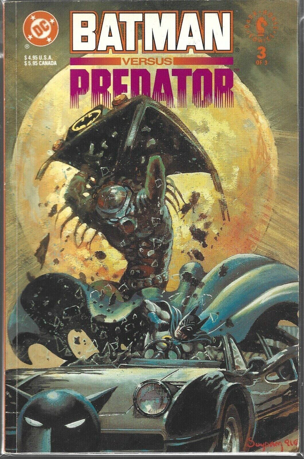 Batman Versus Predator #3 DC Comics/Dark Horse 1992 EB101 ...
