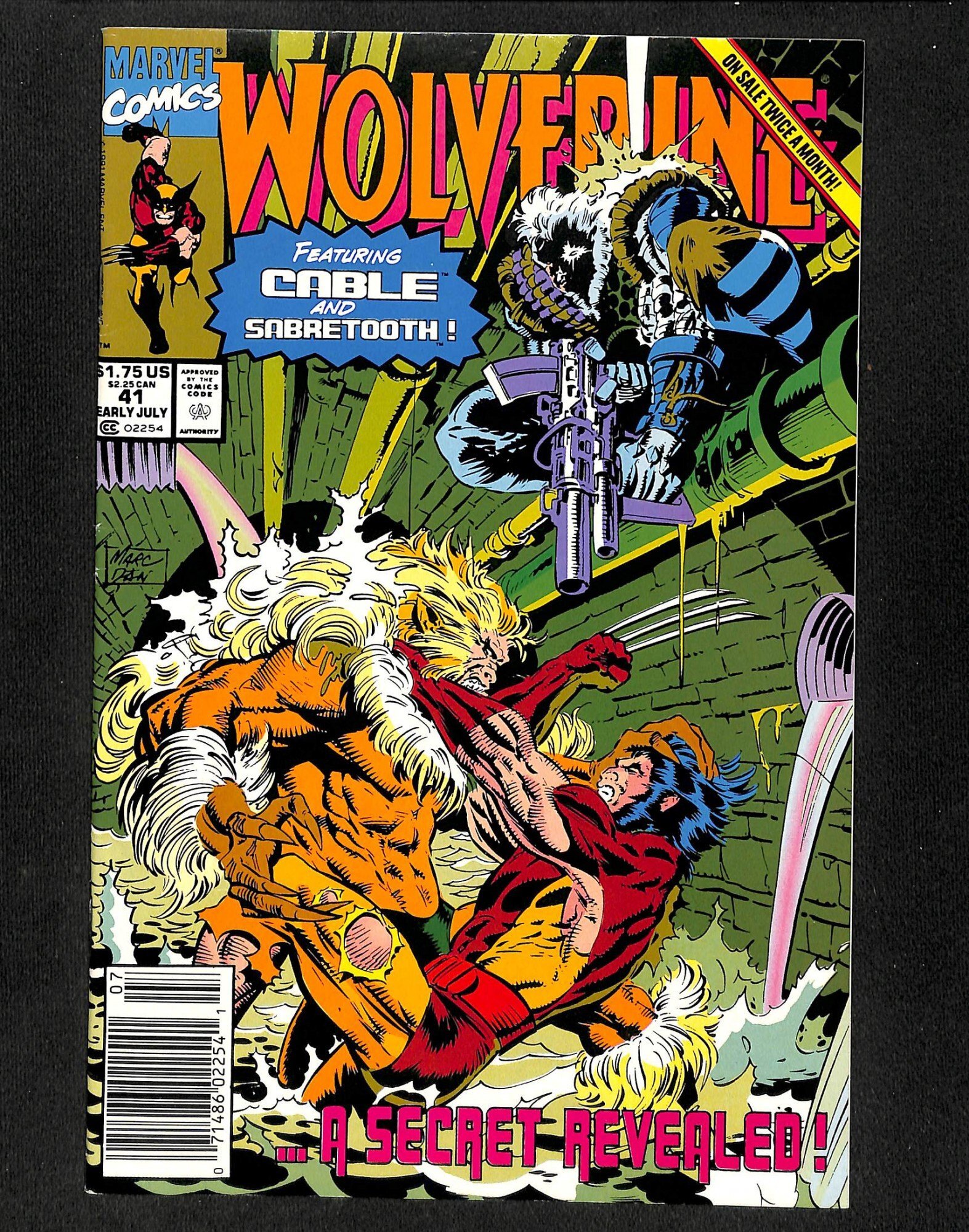 Wolverine (1988) #41 Newsstand Variant | Comic Books - Copper Age ...
