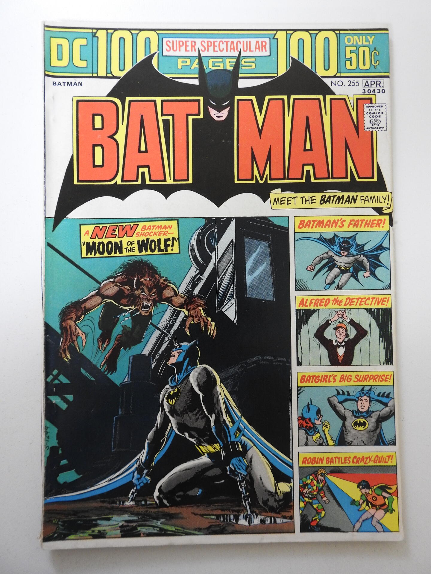 Batman #255 (1974) VG Condition! 1 in spine split | Comic Books ...