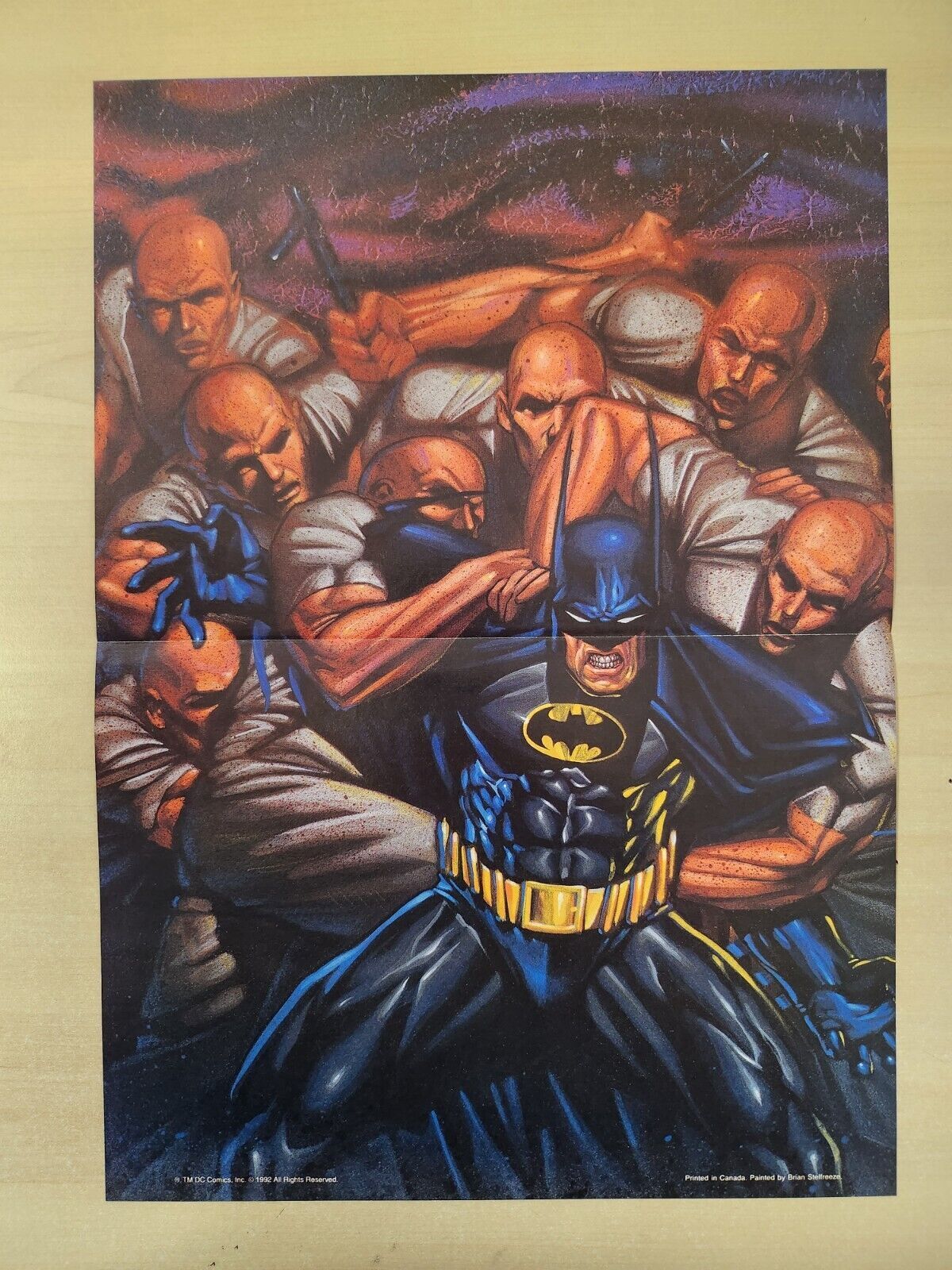 Batman: Shadow of the Bat LOT #1/2 Posters/Pop-up Poster/Blueprints (9. ...
