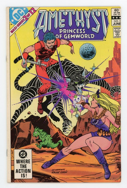 Amethyst, Princess of Gemworld #2 (1983 v1) Ernie Colon NM- | Comic Books - Bronze Age, DC ...