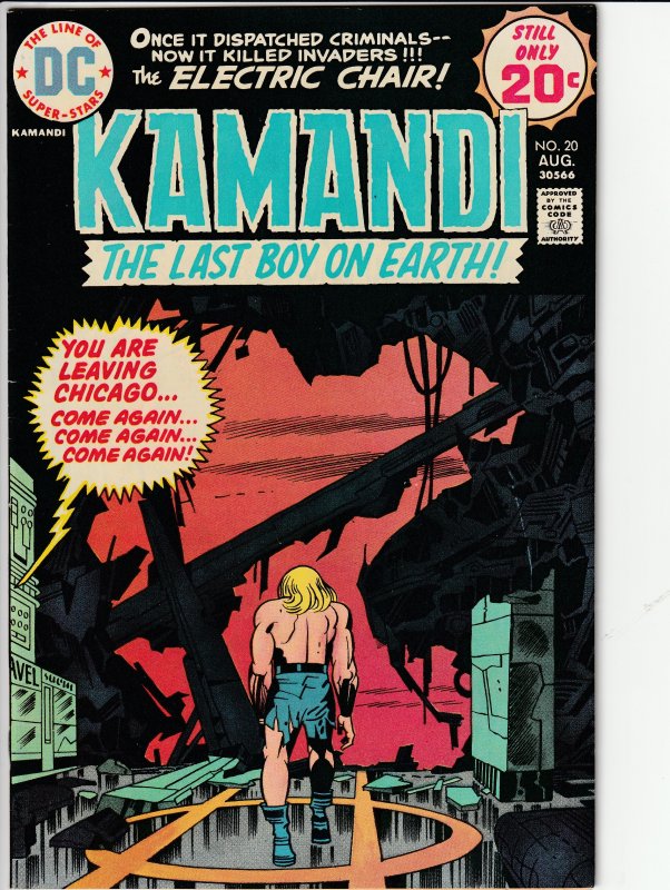 Kamandi, The Last Boy on Earth #20 (1974) | Comic Books - Bronze Age ...