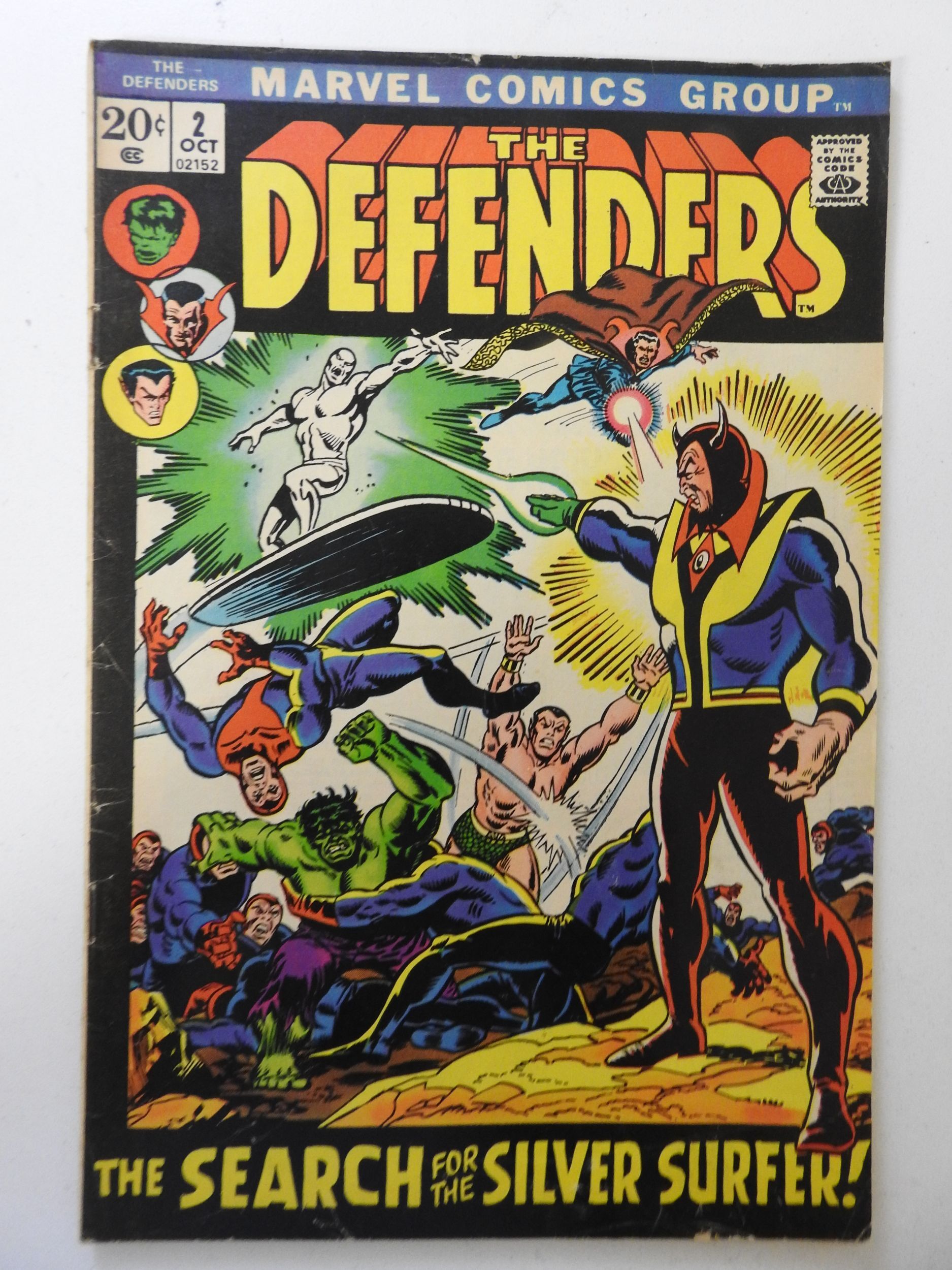 The Defenders #2 (1972) VG Condition | Comic Books - Bronze Age, Marvel ...