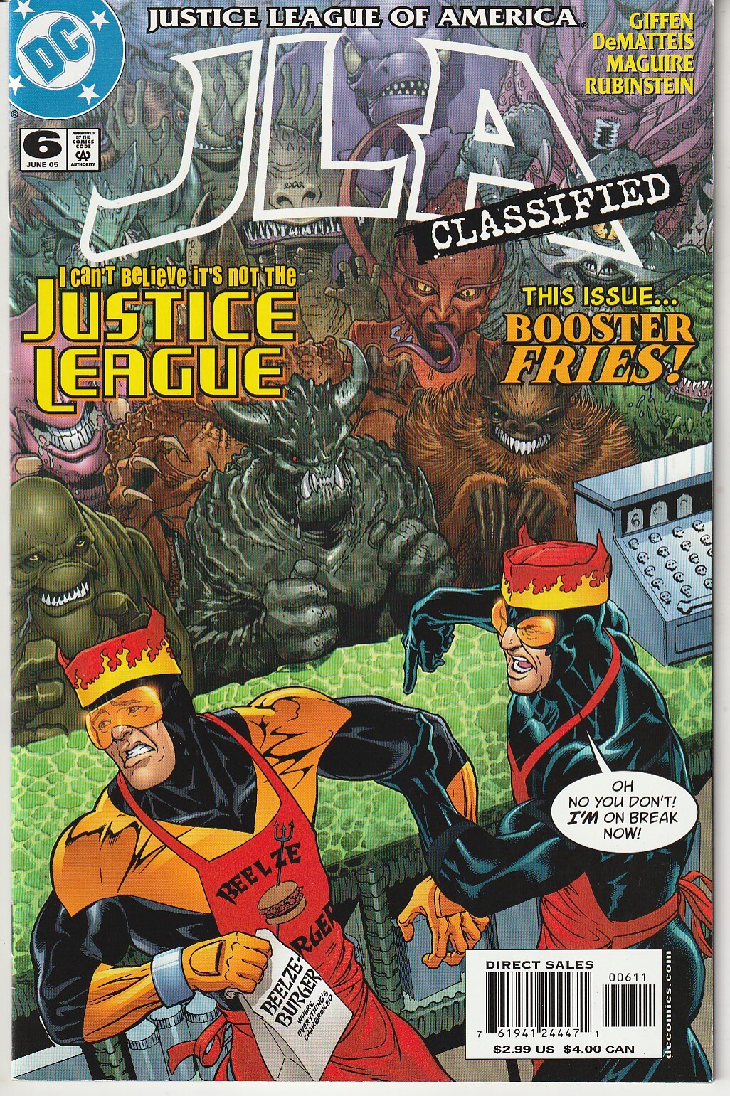 JLA: Classified #6 (2005) I Can't Believe It's not the Justice Lea ...