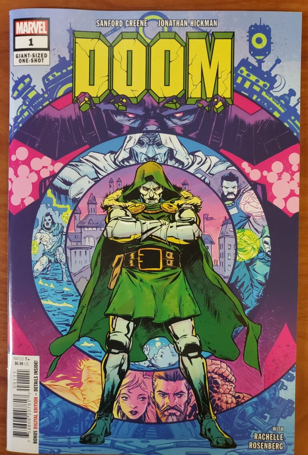 DOOM #1 Cvr A Hickman Greene 1st Ptg SOLD OUT HTF Marvel 2024 NM ...