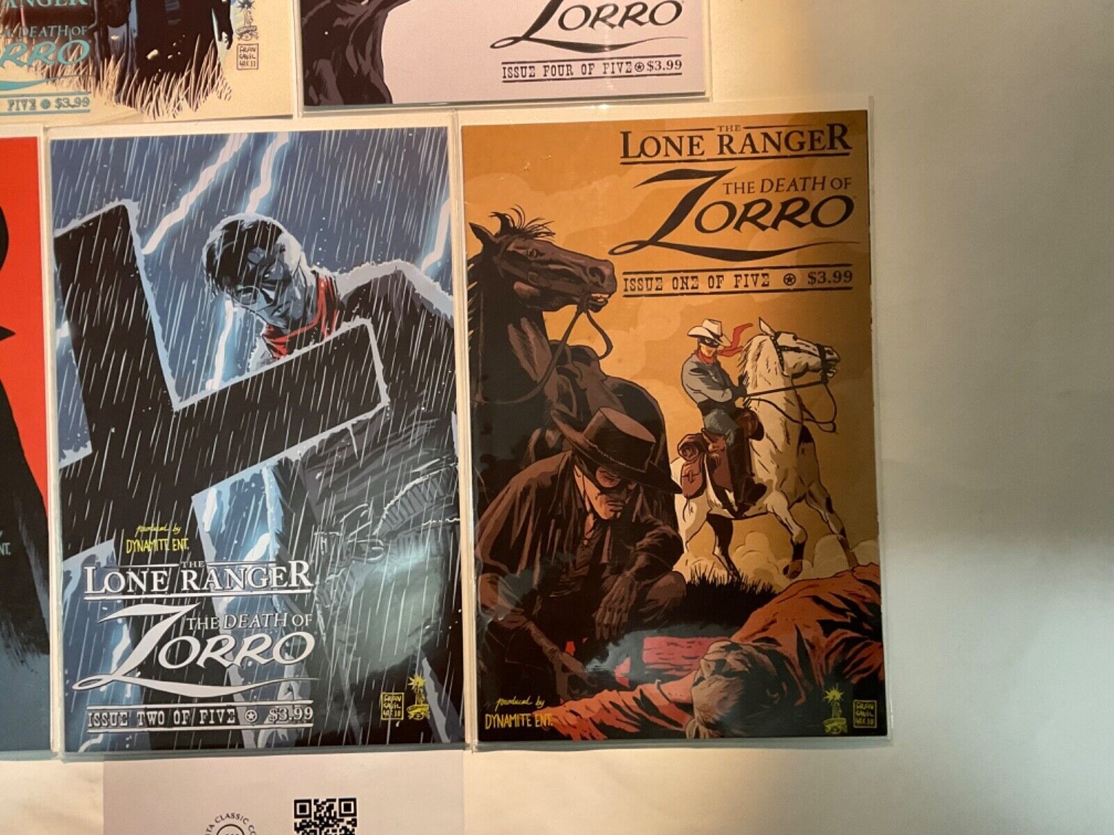 The Lone Ranger The Death Of Zoro Dynamite Comic Books # 1 2 3 4 5 54 ...