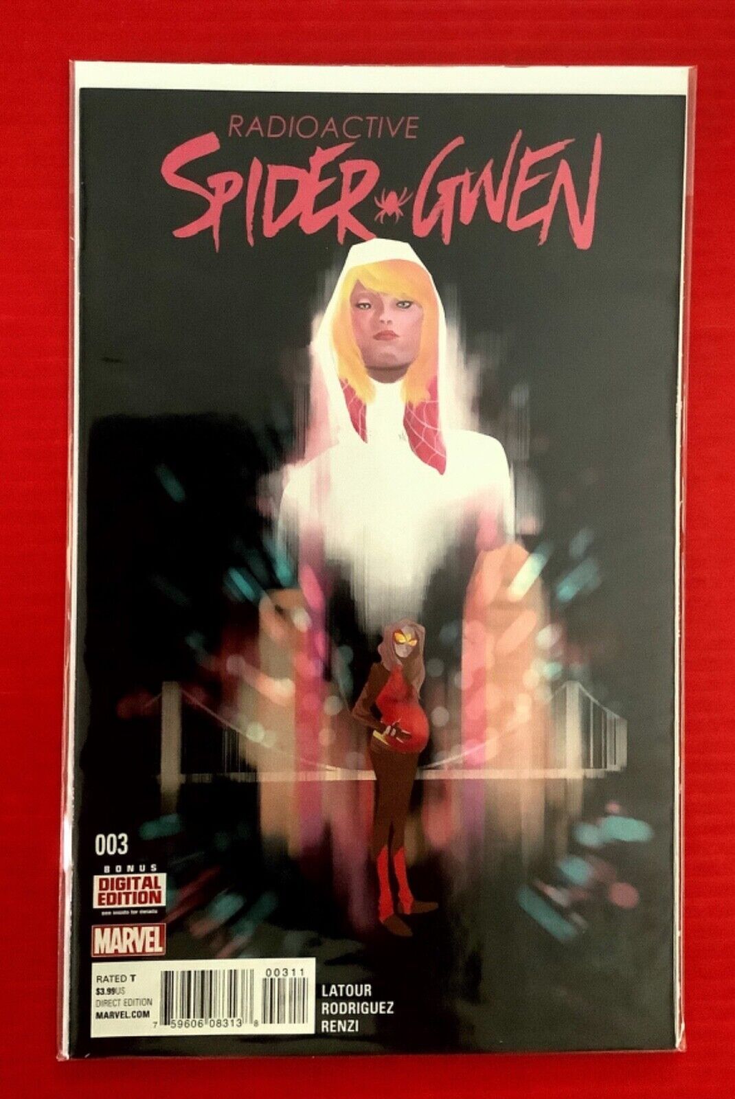 Radioactive Spider-Gwen #3 Near Mint Grab Spider-Gwen Today | Comic ...