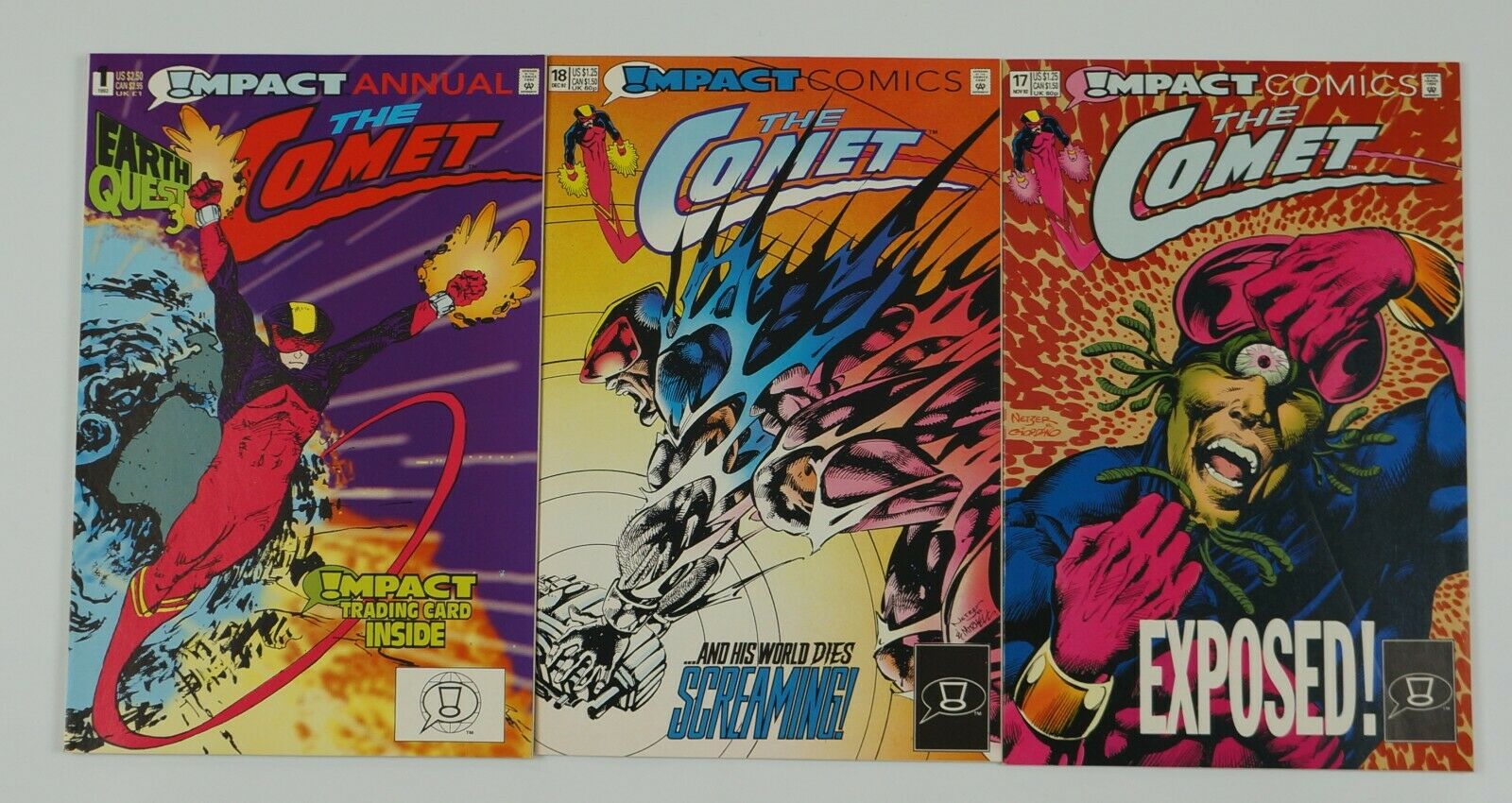 the Comet #1-18 VF/NM complete series + annual MARK WAID impact comics ...