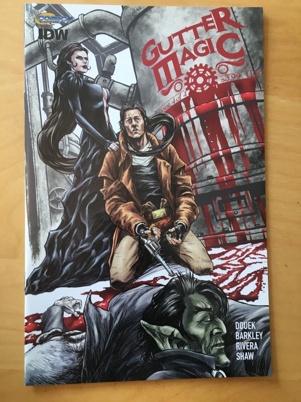 Gutter Magic 1, 2, & 4 With Some Variants, Comics Experience, IDW ...