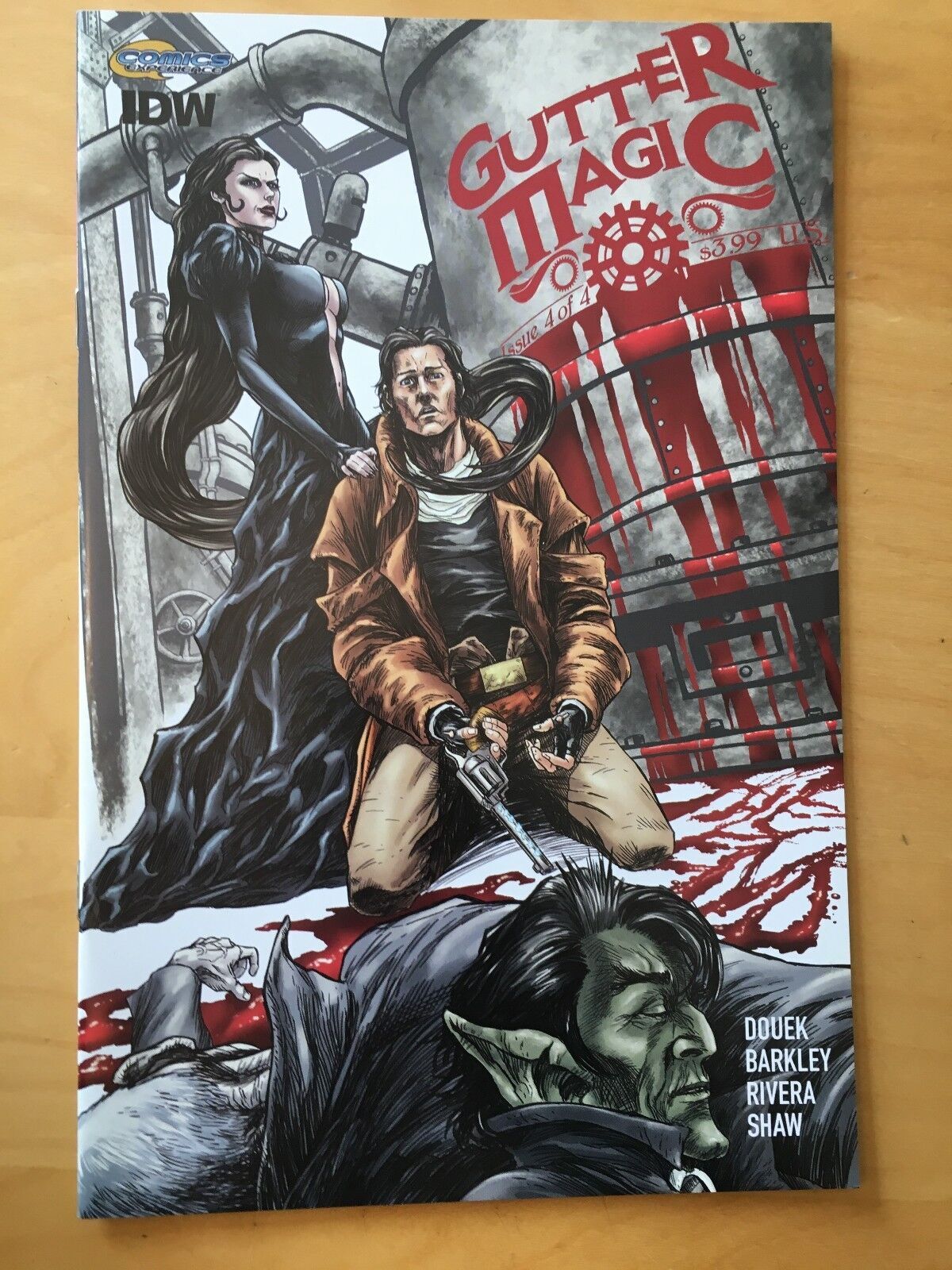 Gutter Magic 1, 2, & 4 With Some Variants, Comics Experience, IDW ...