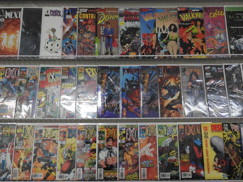 Huge Lot of 150+ Comics W/ Pitt, Maxx, Love and Capes! Avg. VF ...