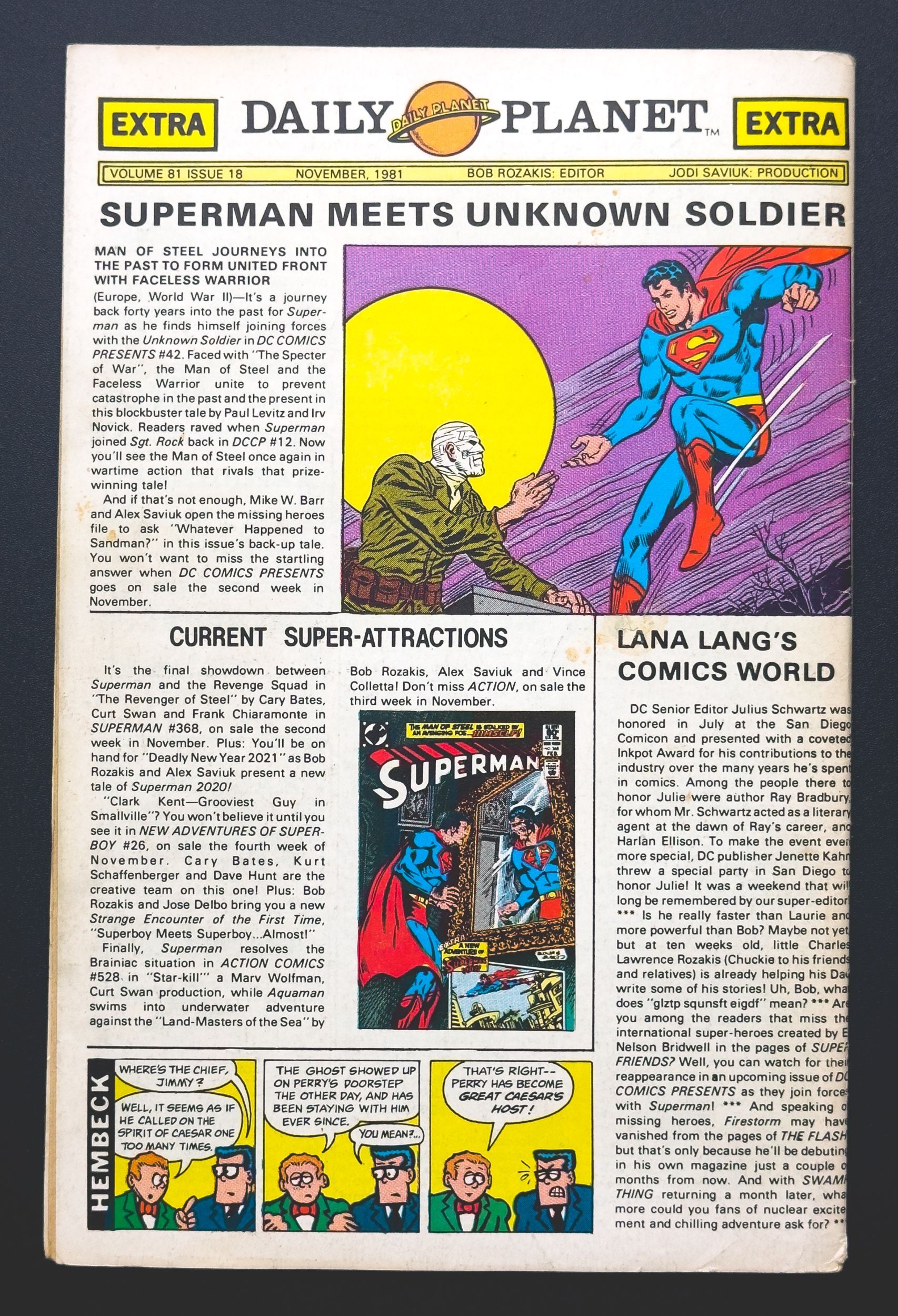Superman Family #215 (1982) - Supergirl vs. Supergirl! - FN/VF | Comic ...