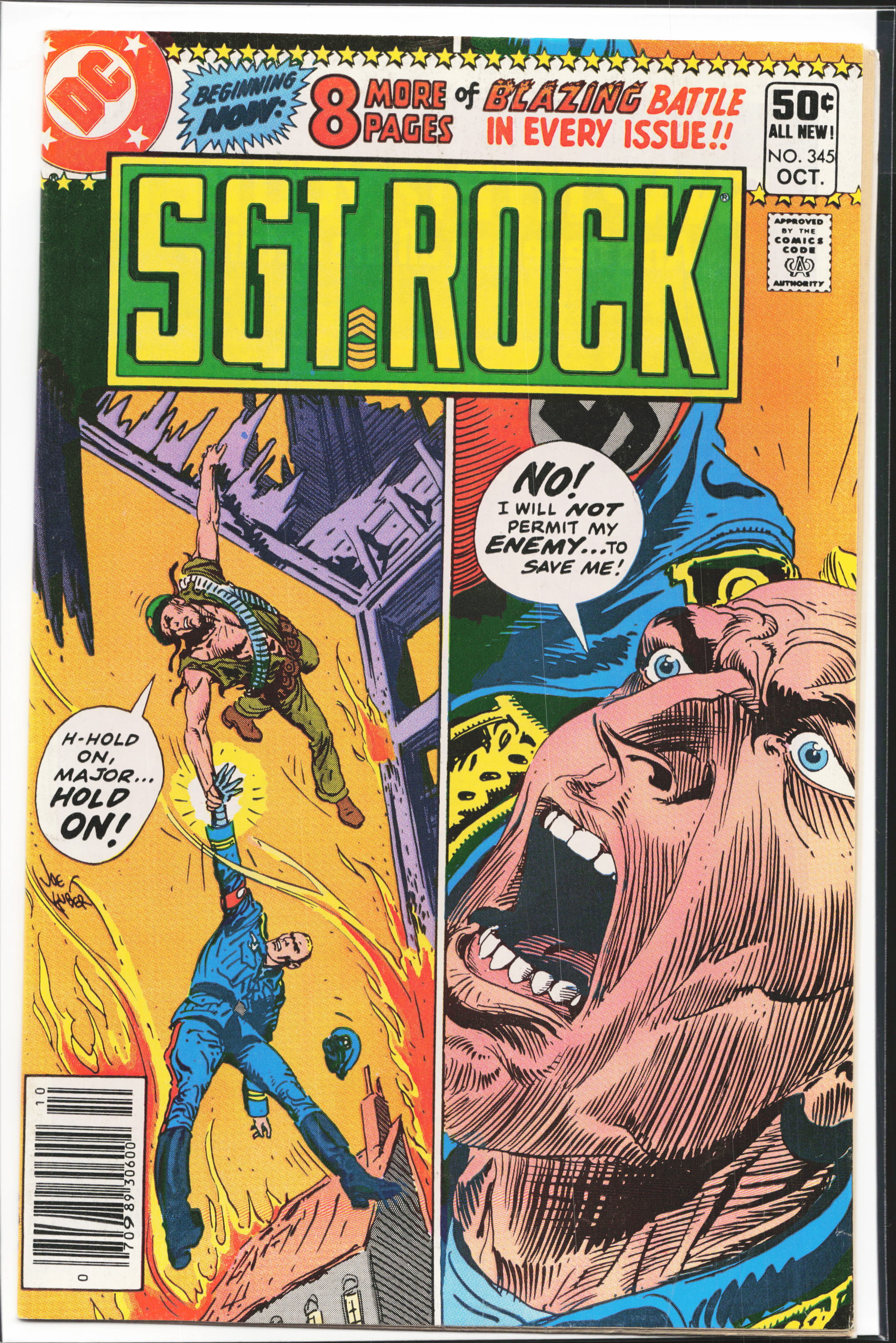 Sgt. Rock #345 (1980) Sgt. Rock | Comic Books - Bronze Age, DC Comics ...
