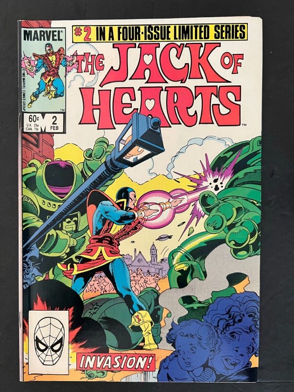 Jack of Hearts Full Set #1-4 MARVEL Comics 1984 VF | Comic Books ...