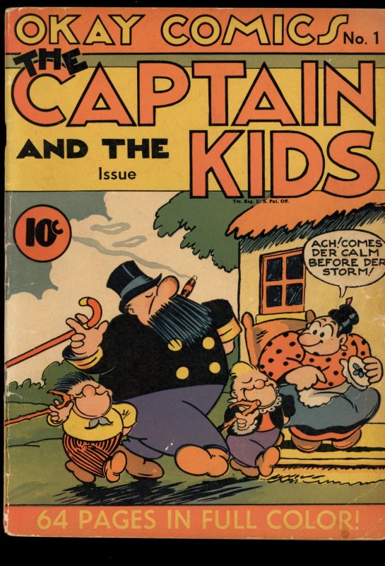 Okay Comics #1 - The Captain and the Kids - VG - 10-101465 | Comic ...