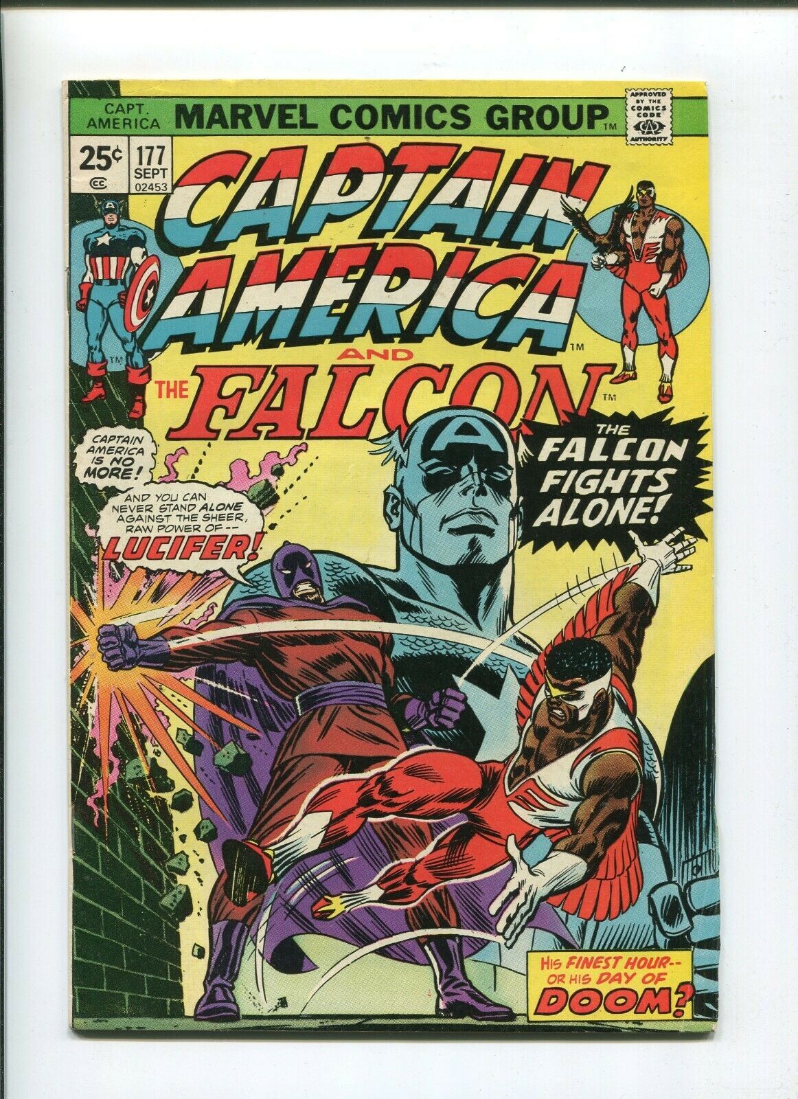 Captain America #177 (6.5) DAY of Doom 1974 | Comic Books - Bronze Age ...