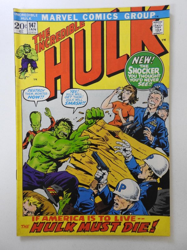 The Incredible Hulk #147 (1972) Sharp Fine- Condition! | Comic Books ...