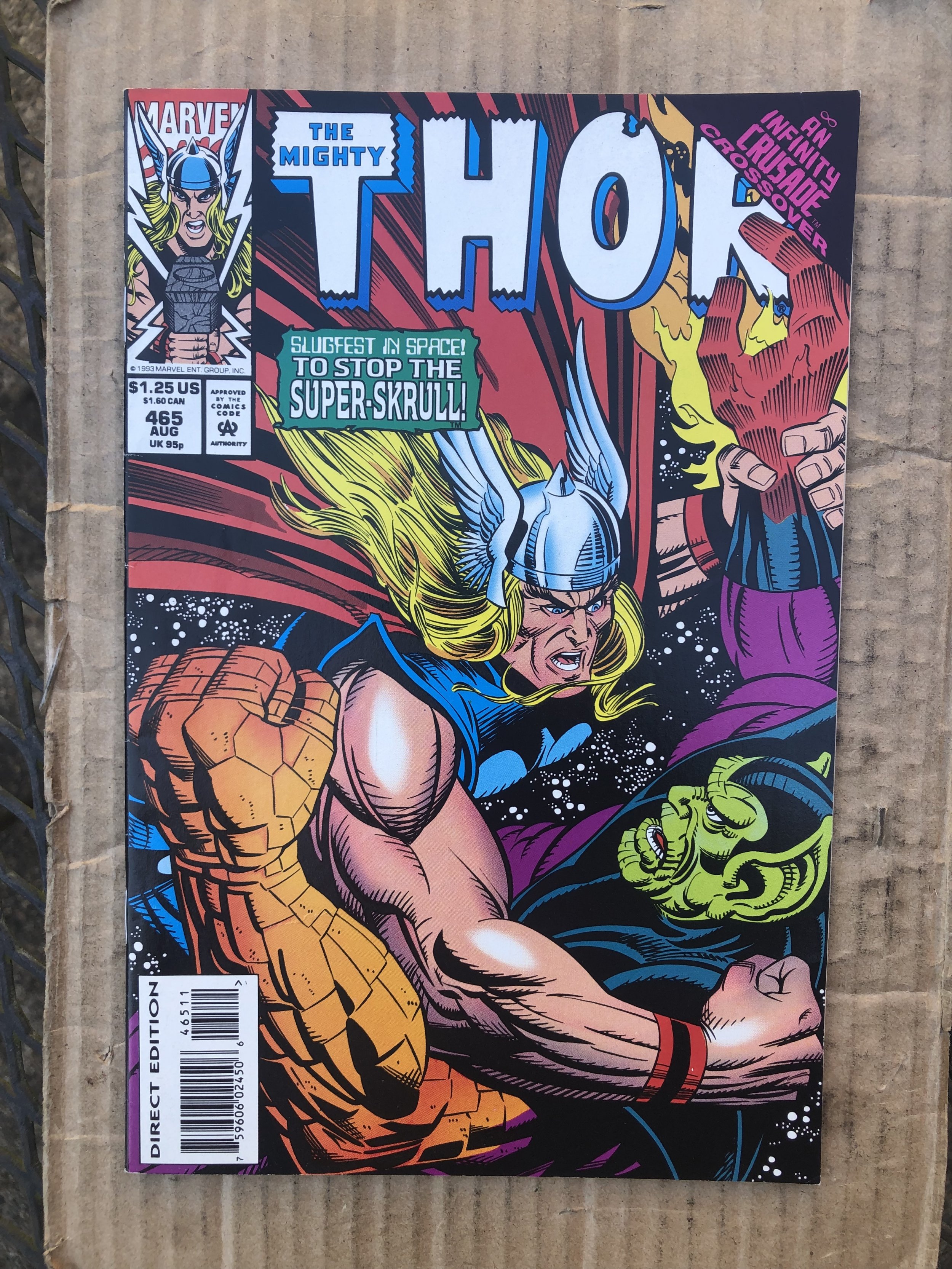 The Mighty Thor #465 (1993) | Comic Books - Modern Age, Marvel / HipComic