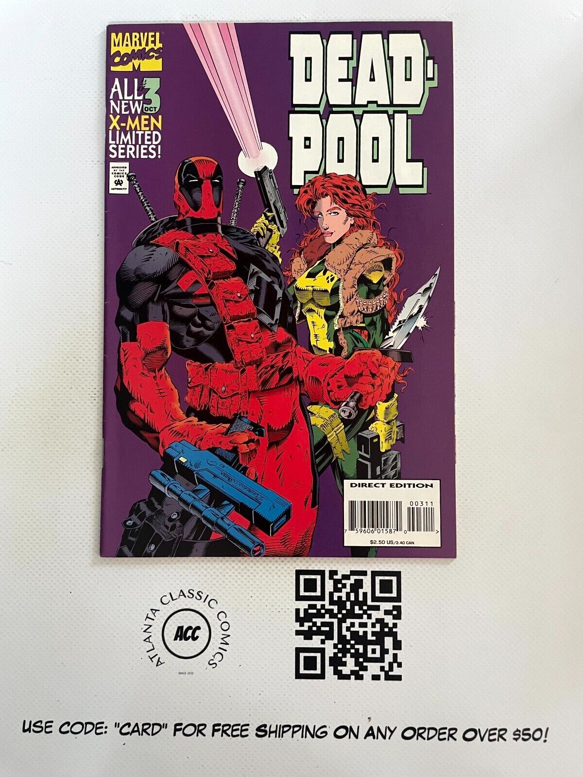 Deadpool Complete Marvel Comics LTD Series # 1 2 3 4 NM X-Men X-Force 13 J891 | Comic Books ...