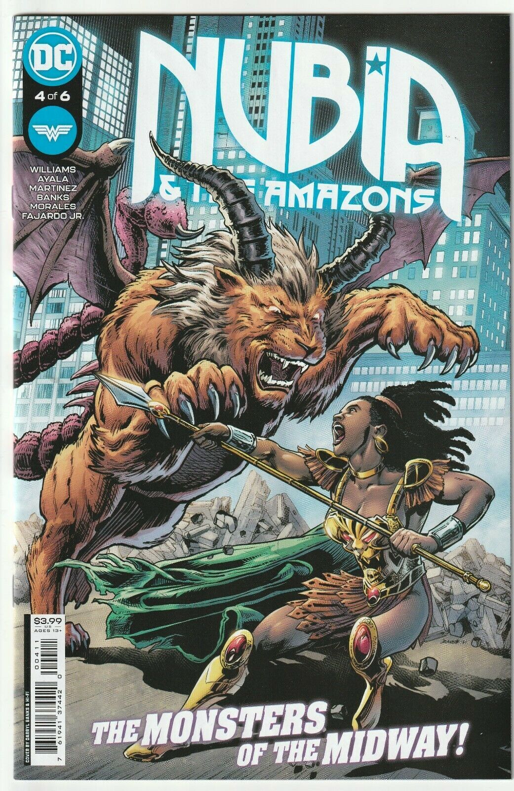 Nubia & The Amazons # 4 Cover A (C9) NM DC | Comic Books - Modern Age ...