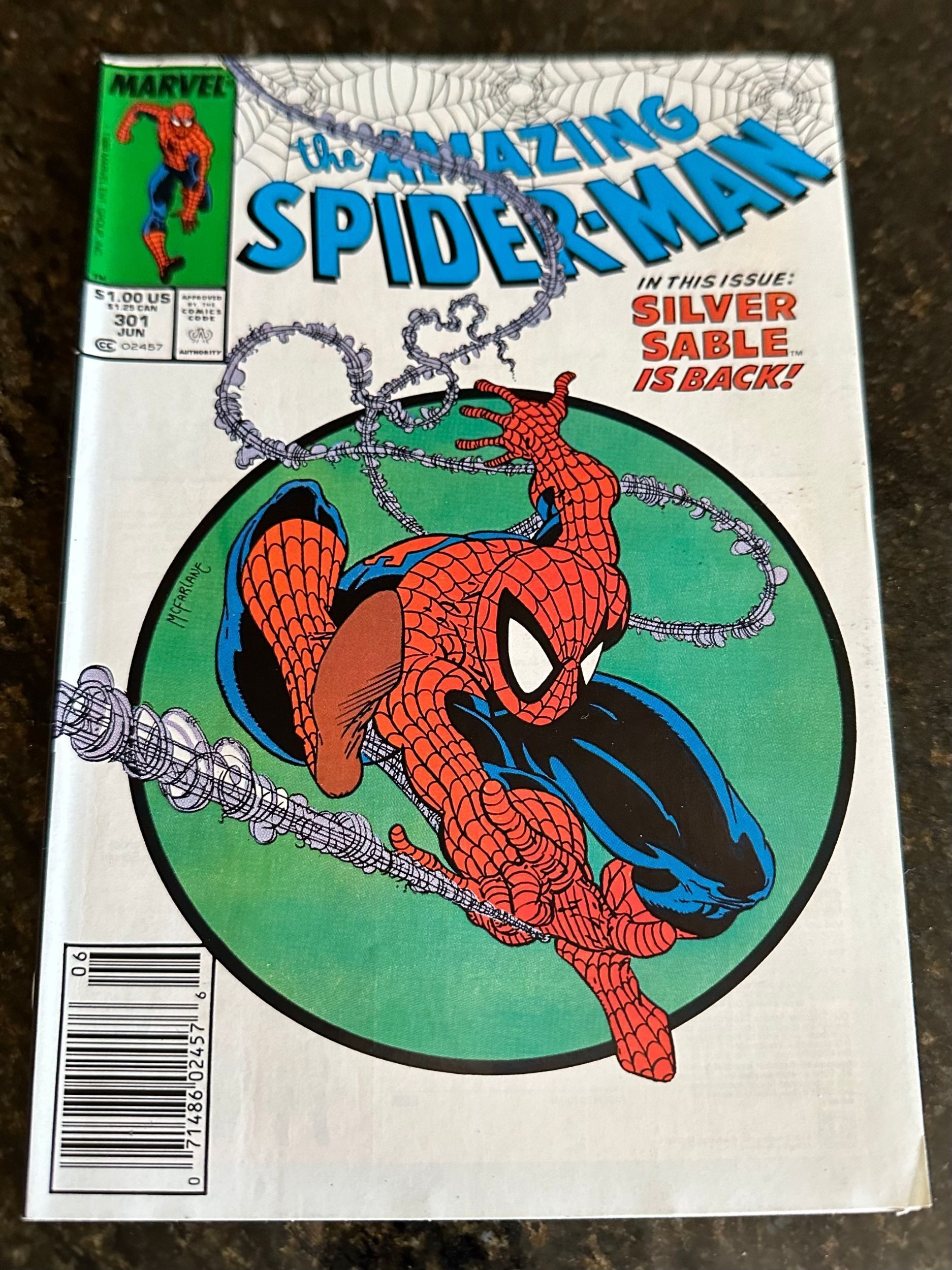 The Amazing Spider-Man #301 Marvel Legends Cover (1988) | Comic Books ...