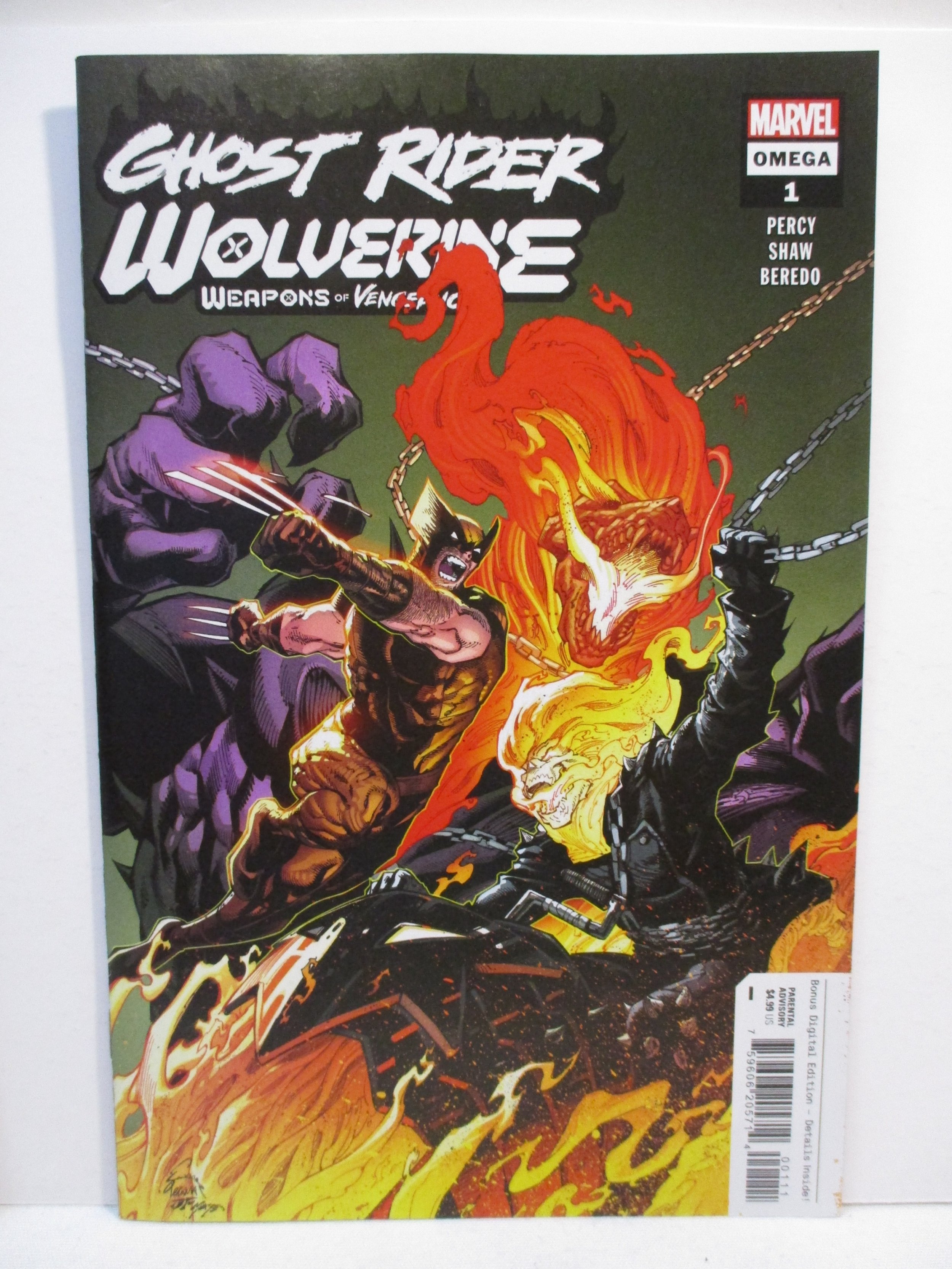 Ghost Rider / Wolverine: Weapons of Vengeance Omega (2023) | Comic ...
