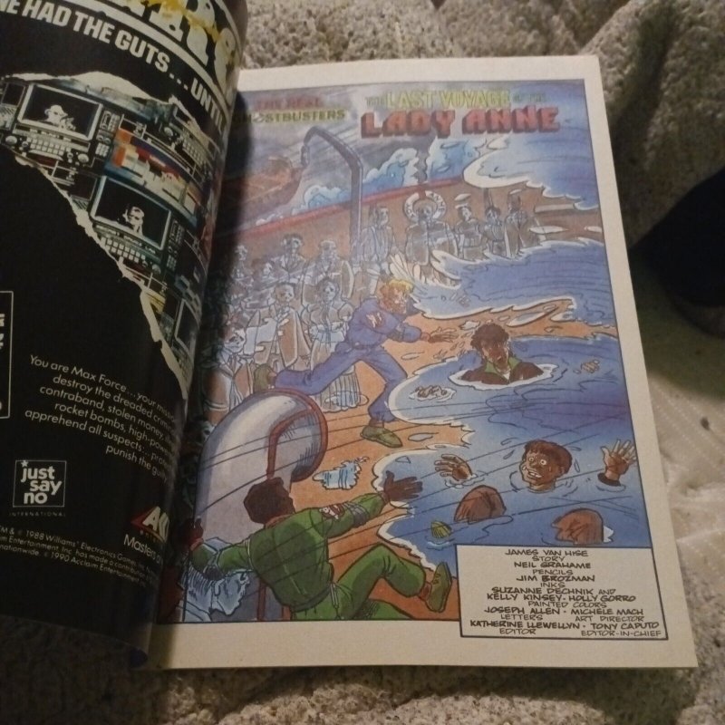 Real Ghostbusters #27 (Nov 1990, Now) Includes Pin-Up modern Age ...