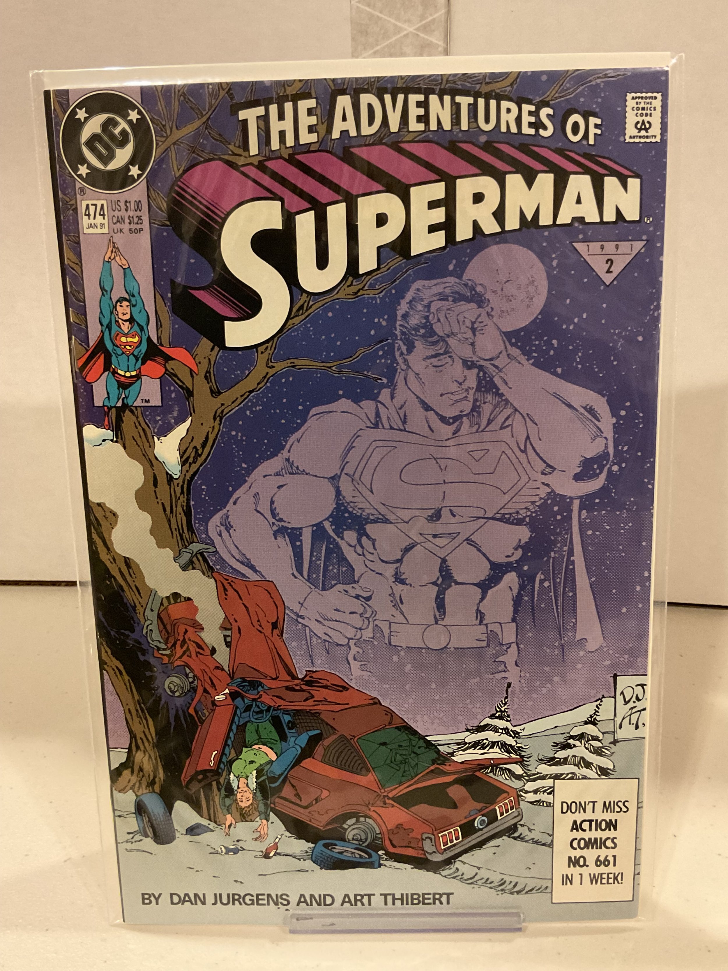 Adventures of Superman #474 9.0 (our highest grade) 1991 | Comic Books ...
