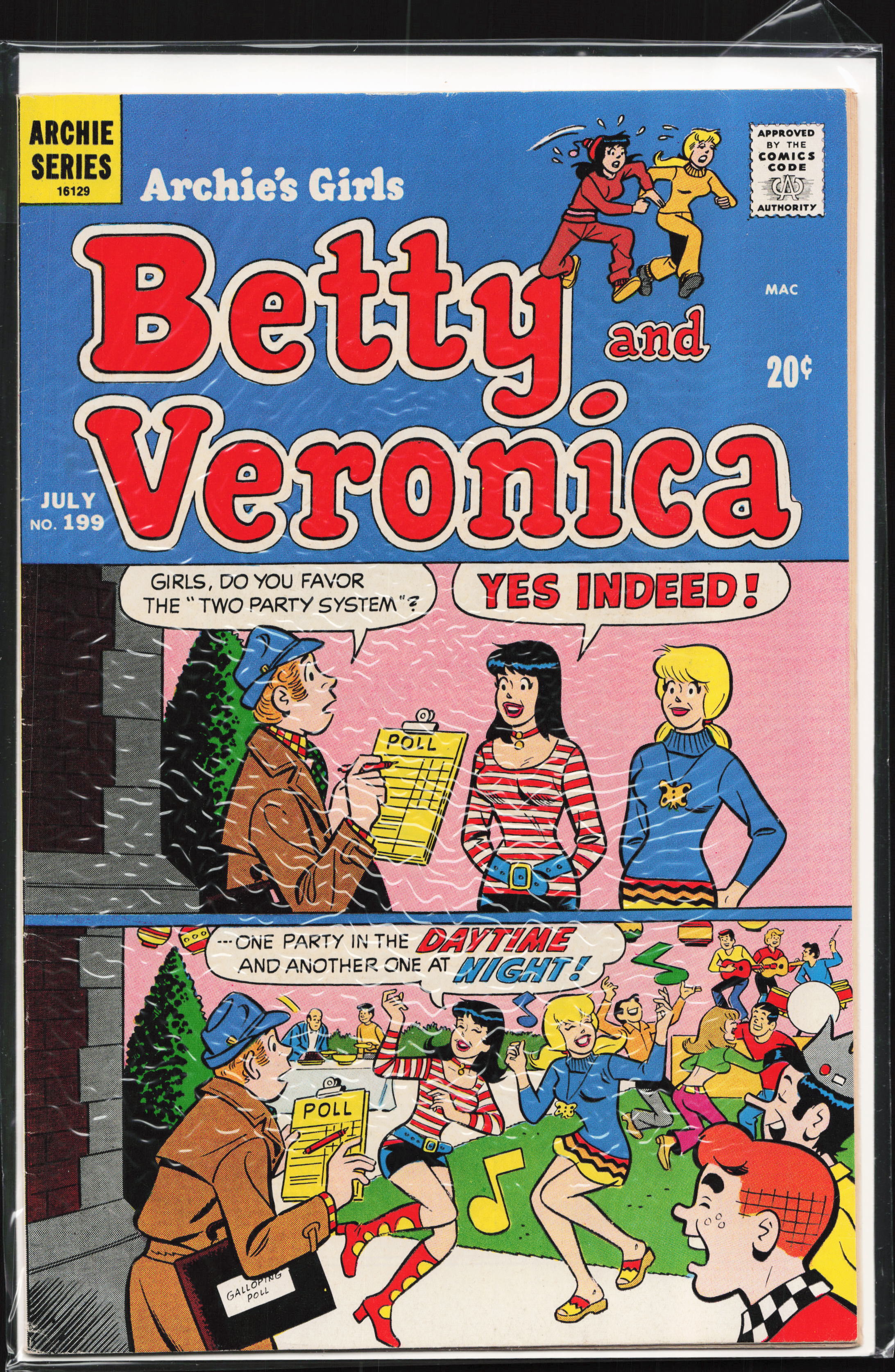 Archie's Girls Betty and Veronica #199 (1972) Betty and Veronica ...