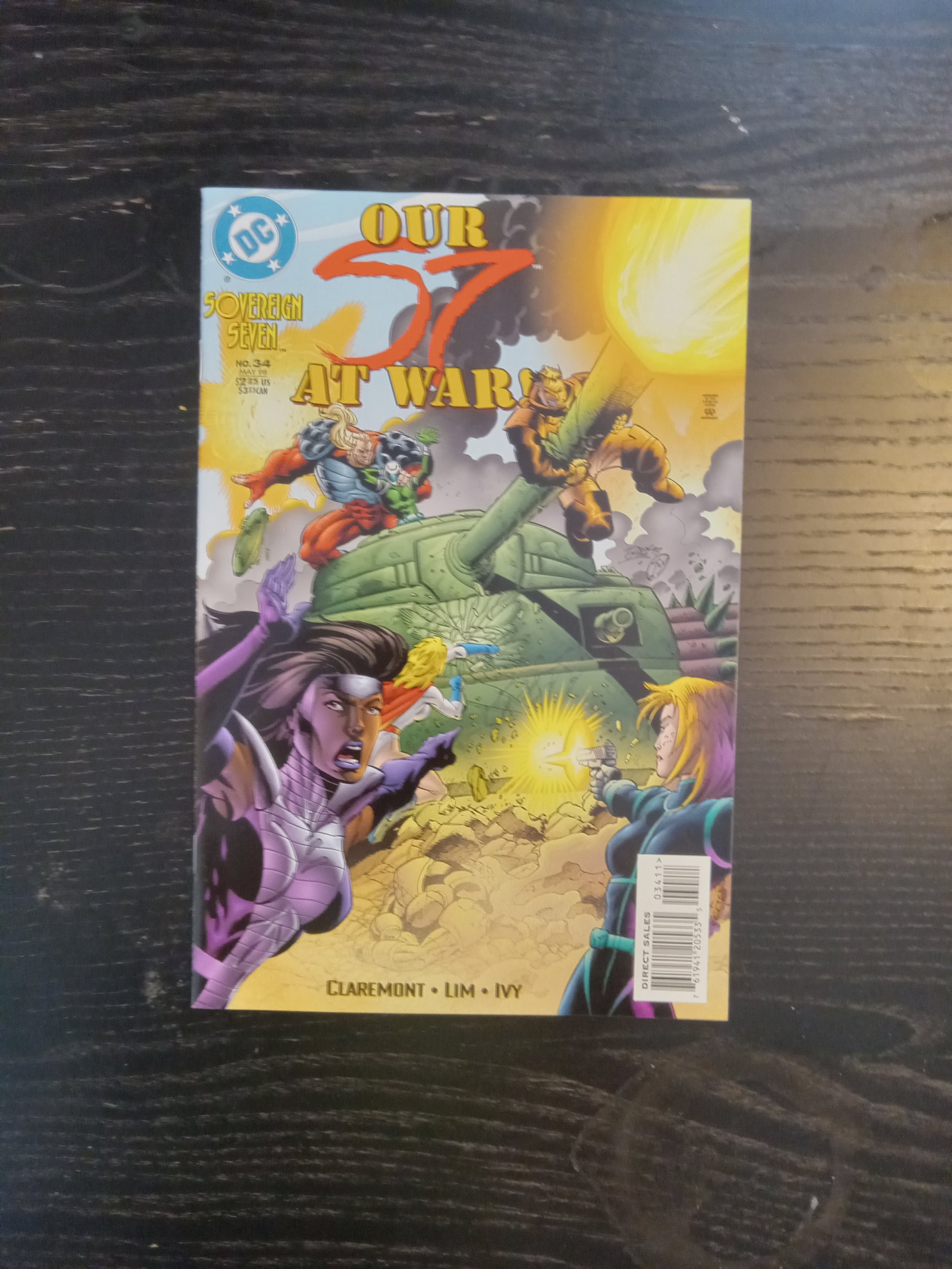 Sovereign Seven #34 (1998) Sovereign Seven | Comic Books - Modern Age ...